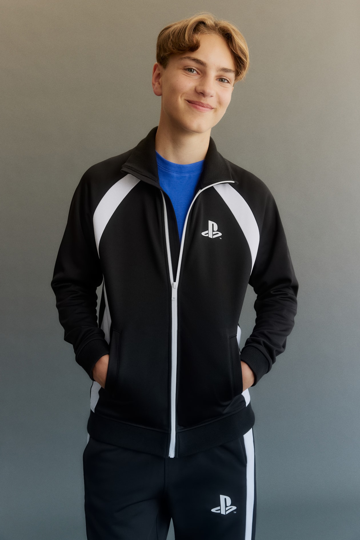 Black/PlayStation Track jacket for kids | H&M IN