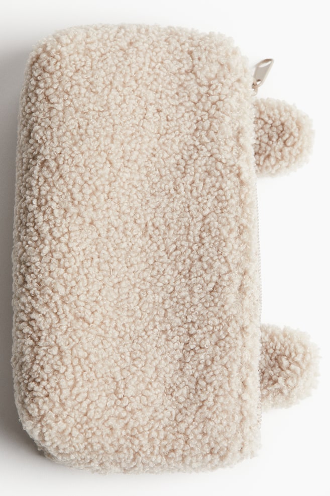 Teddy Fleece Pencil Case - Beige - Home All | H&M US