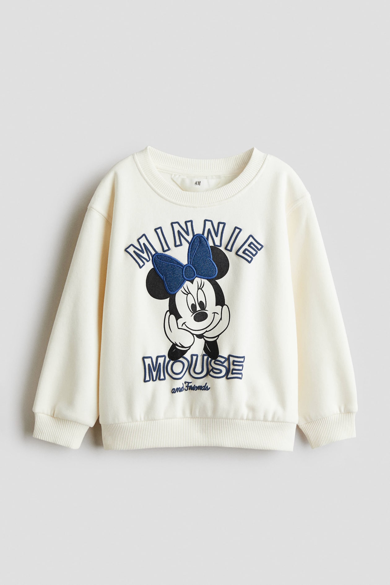 White/Minnie Mouse Sweatshirt with Motif for kids | H&M CA