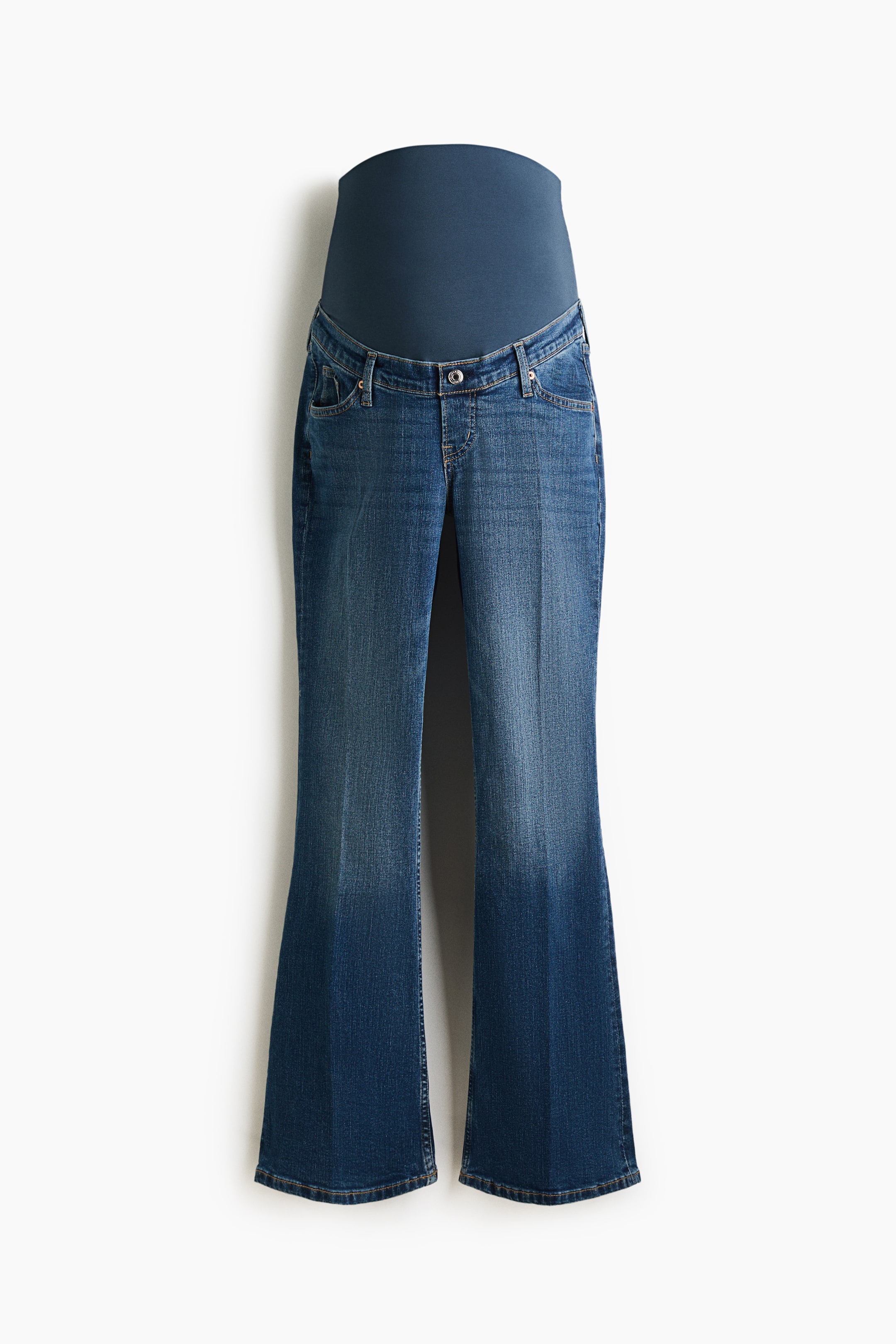 MAMA Flared Jeans - Denimblå - DAME | H&M NO