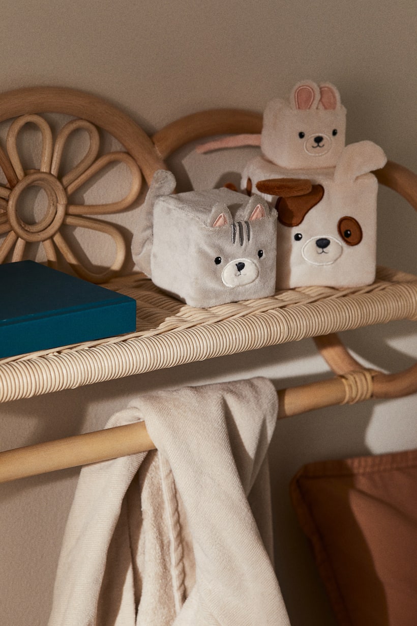 Rattan Wall-mounted Rack - Beige - Home All | H&M US