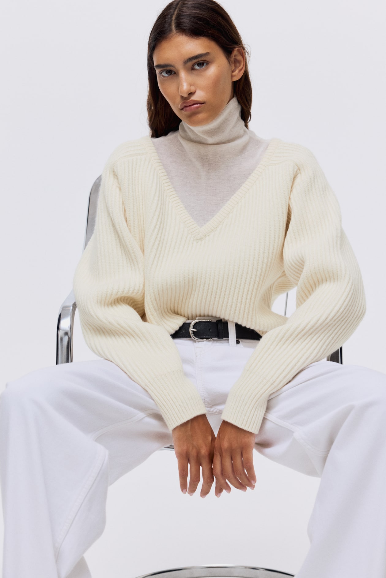Hvite gensere | Dame | H&M NO