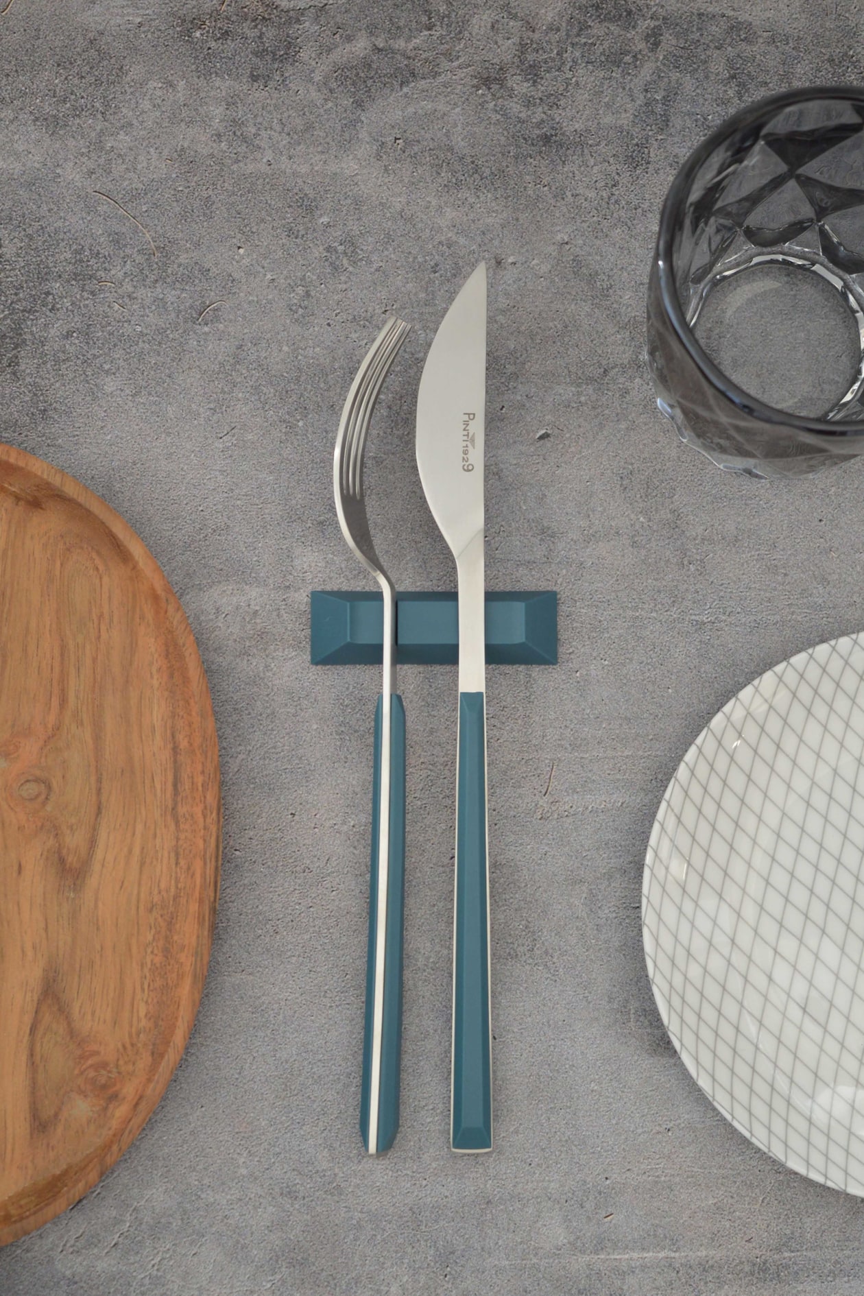 Set 24tlg. Sushi - Griff Blau/edelstahl Matt - Pintinox - Home All | H&M DE