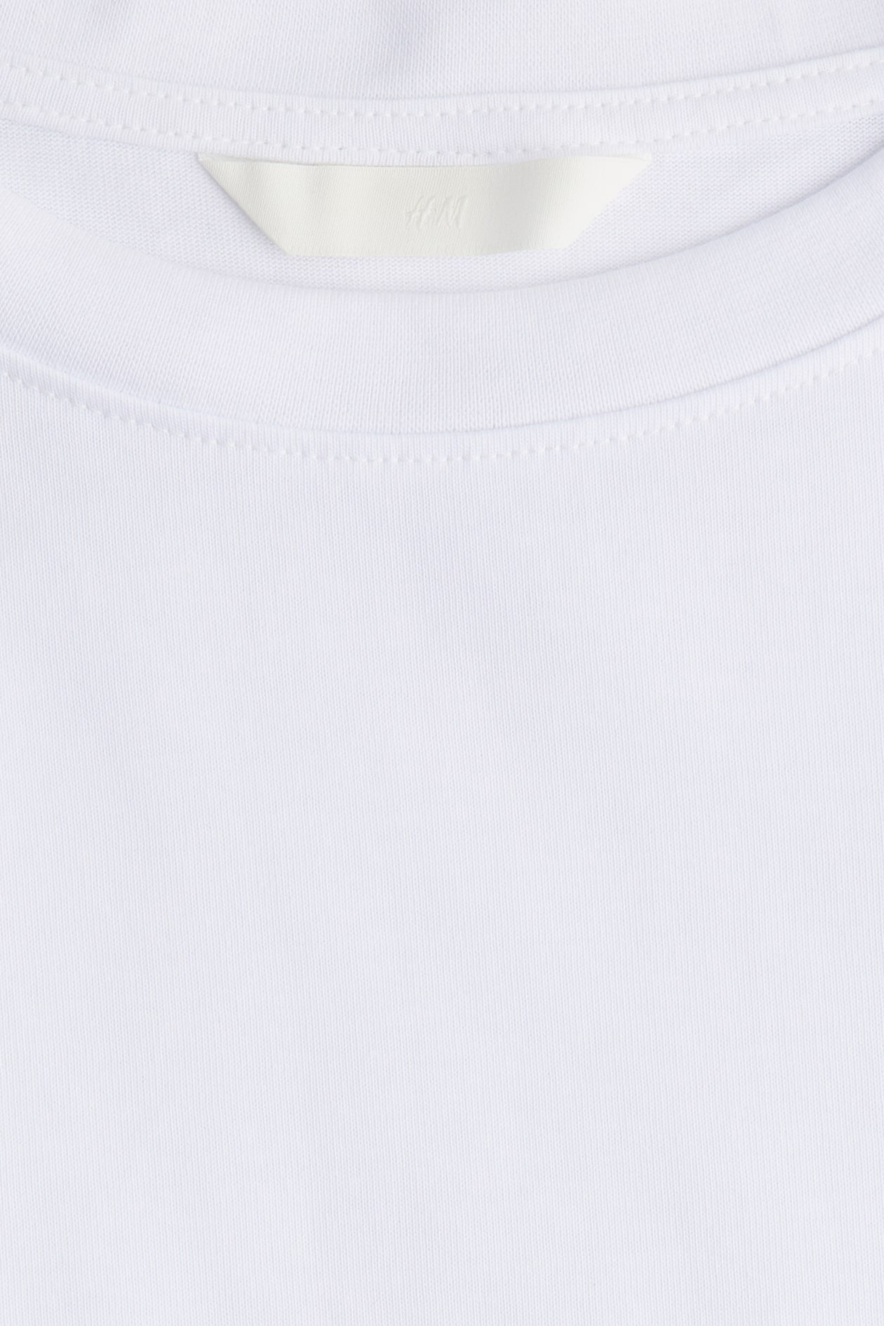 Defined-Waist T-Shirt Dress - White - Ladies | H&M US