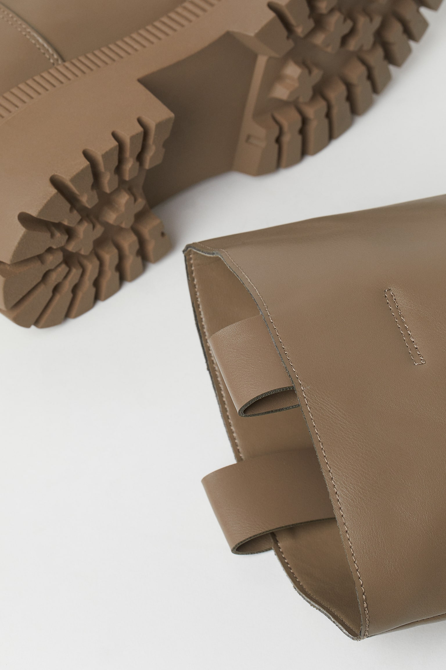 Knee-high boots - Dark greige - Ladies | H&M GB