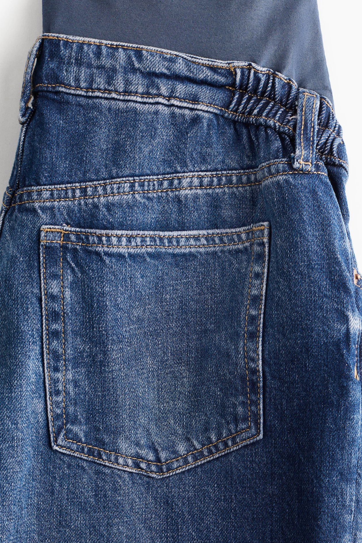 Women's Denim blue MAMA Wide jeans | H&M GB