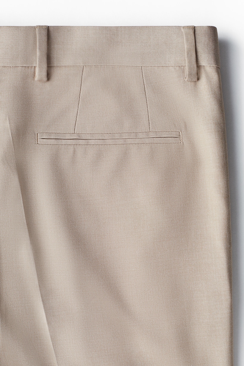 Regular-Fit Suit Pants - Beige - Men | H&M US