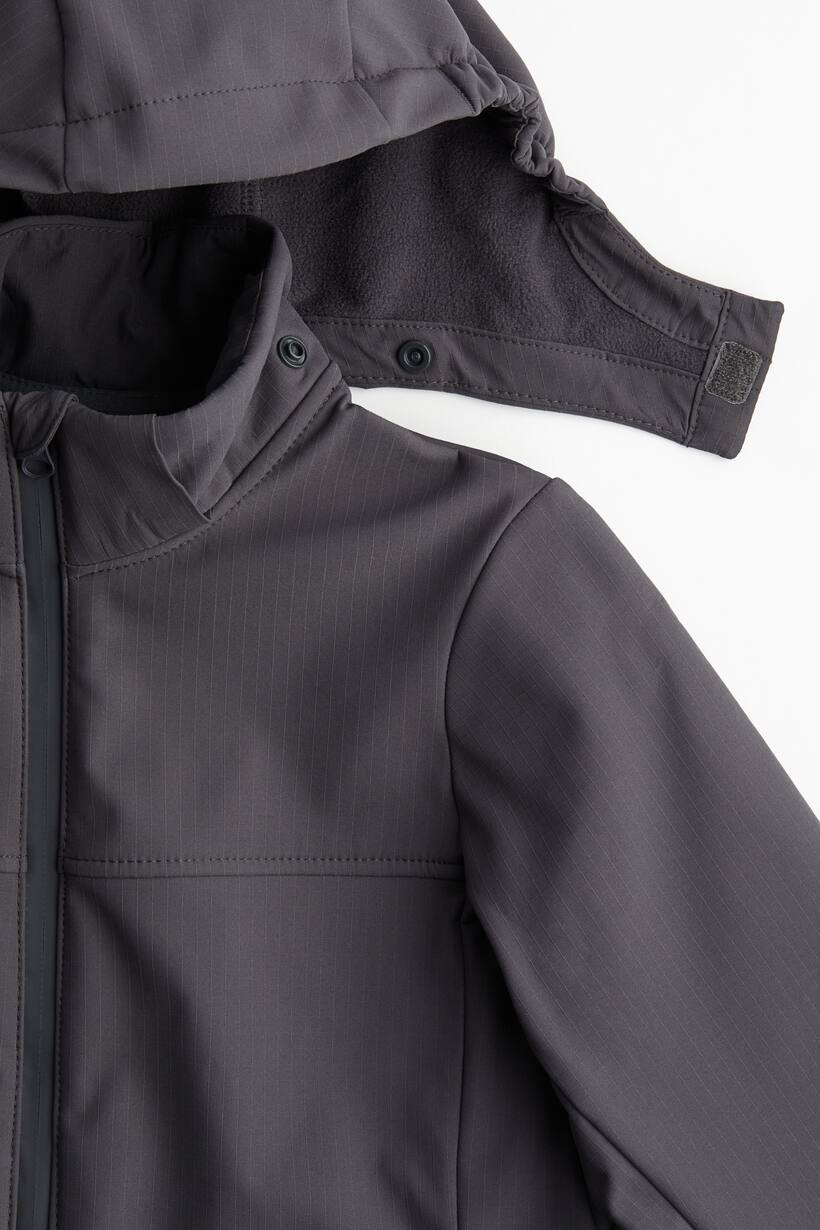 Water-Repellent Softshell Jacket - Dark gray - Kids | H&M US