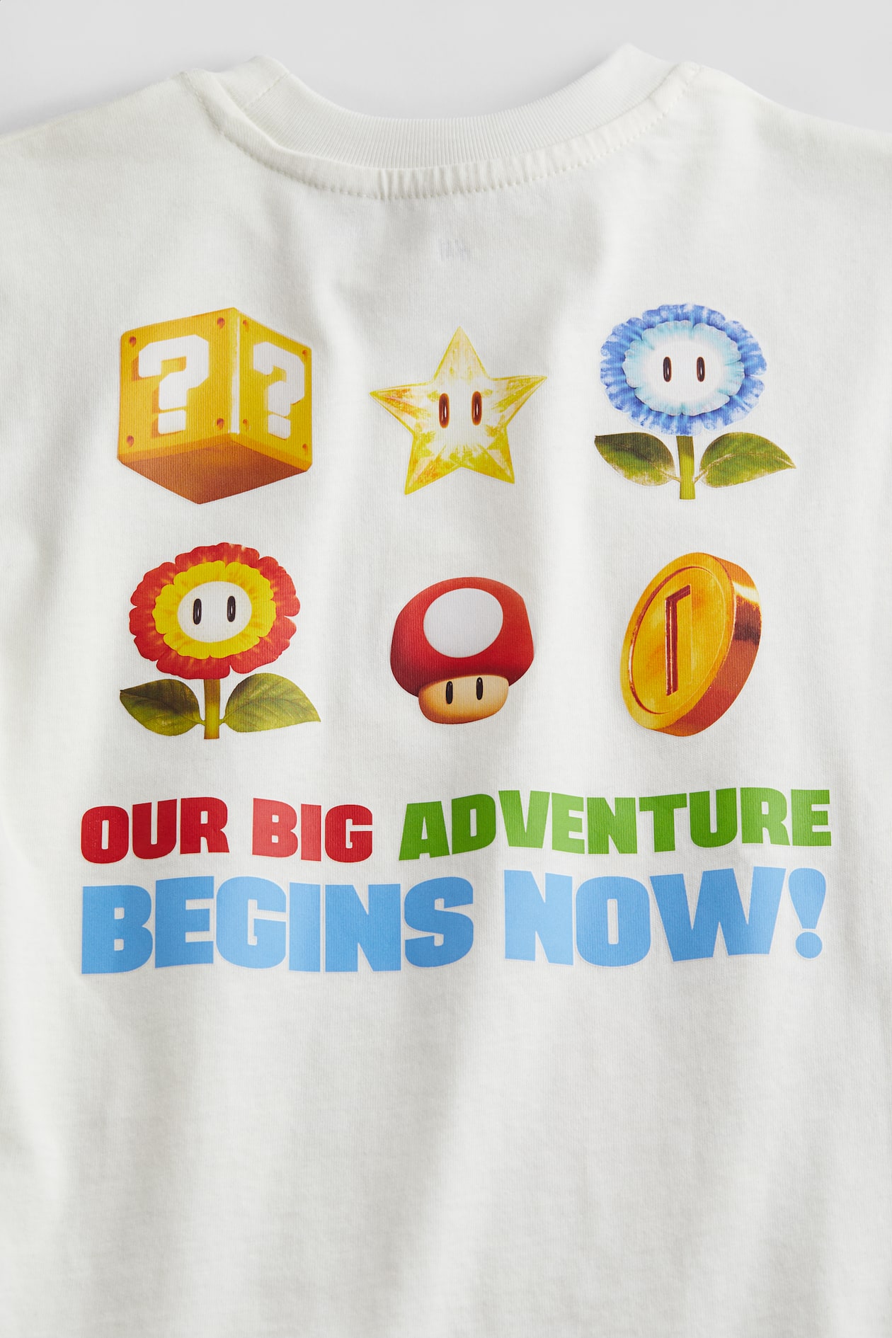 2-piece printed set - Black/Super Mario - Kids | H&M GB