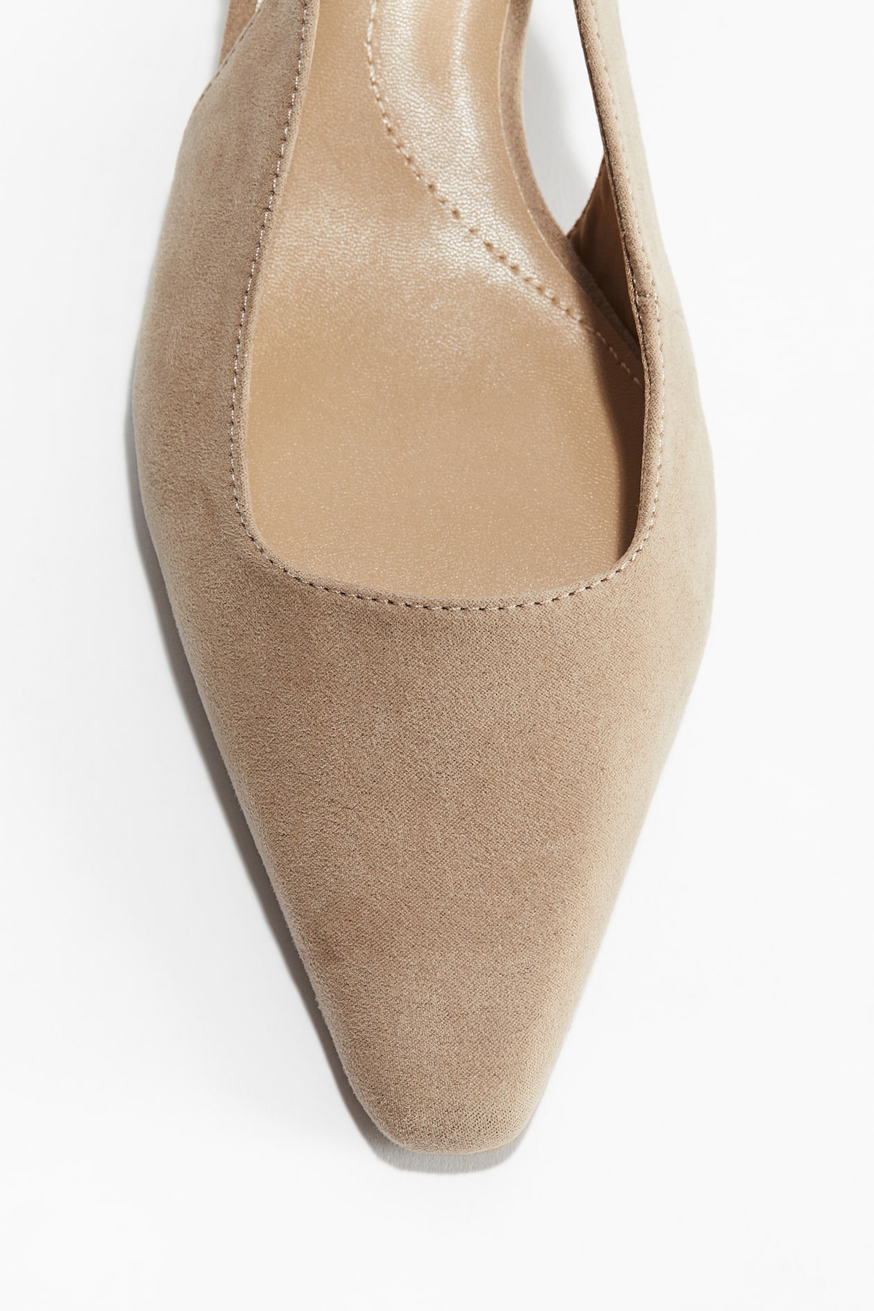 Pointed Slingbacks - Light beige - Ladies | H&M US