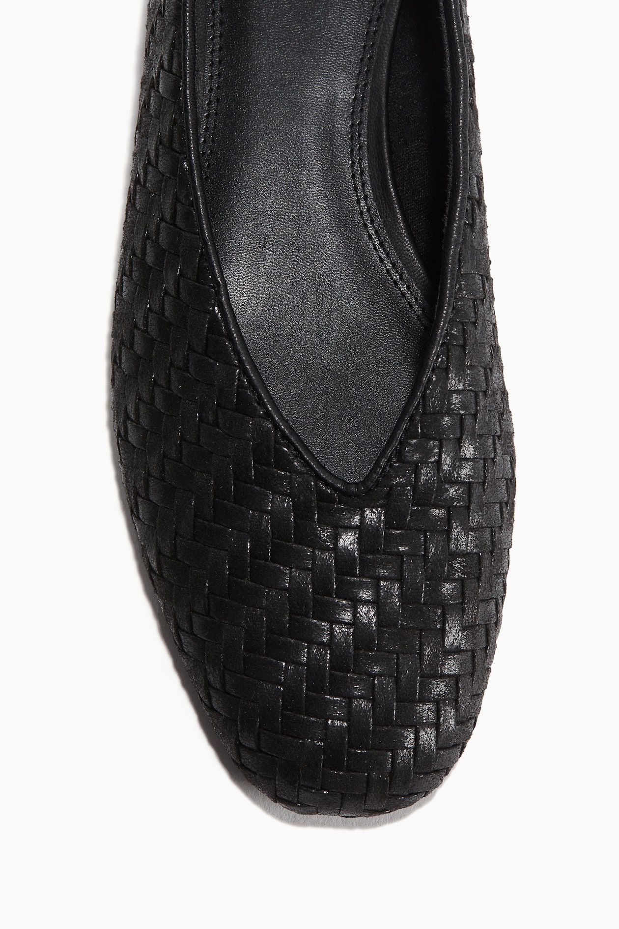 Women's Black Braided ballet pumps | H&M GB