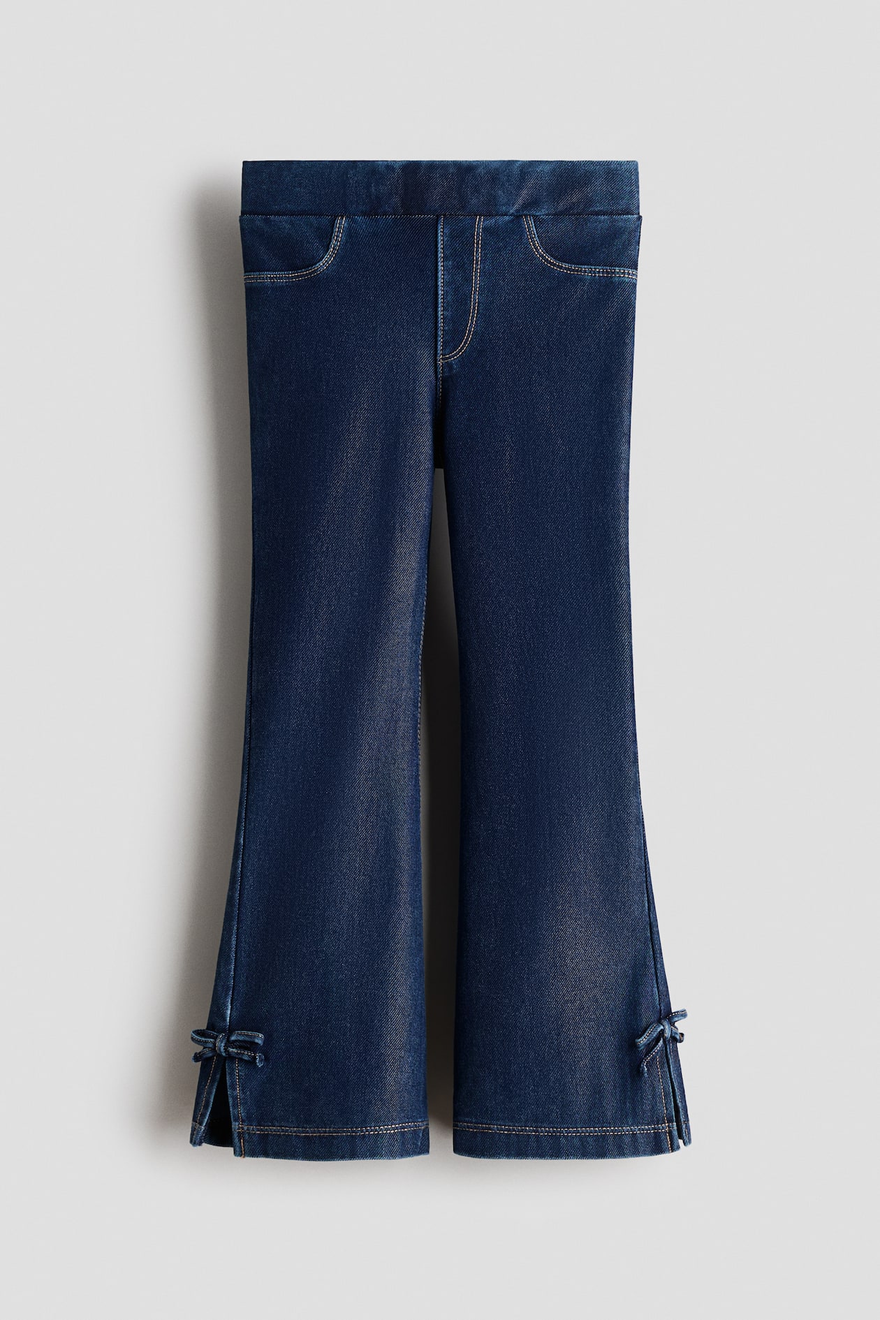 Jeggings svasati effetto denim - Blu denim scuro - BAMBINO | H&M IT
