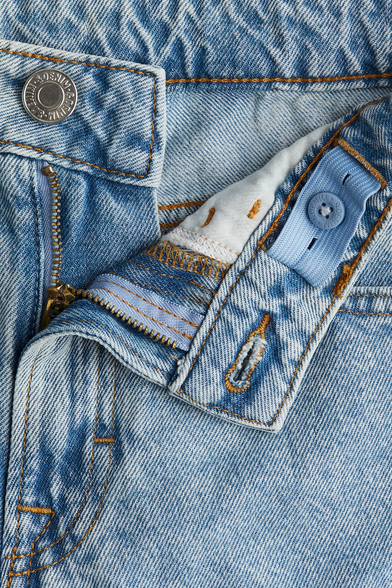 Light denim blue Beck Loose Fit Jeans for kids | H&M US