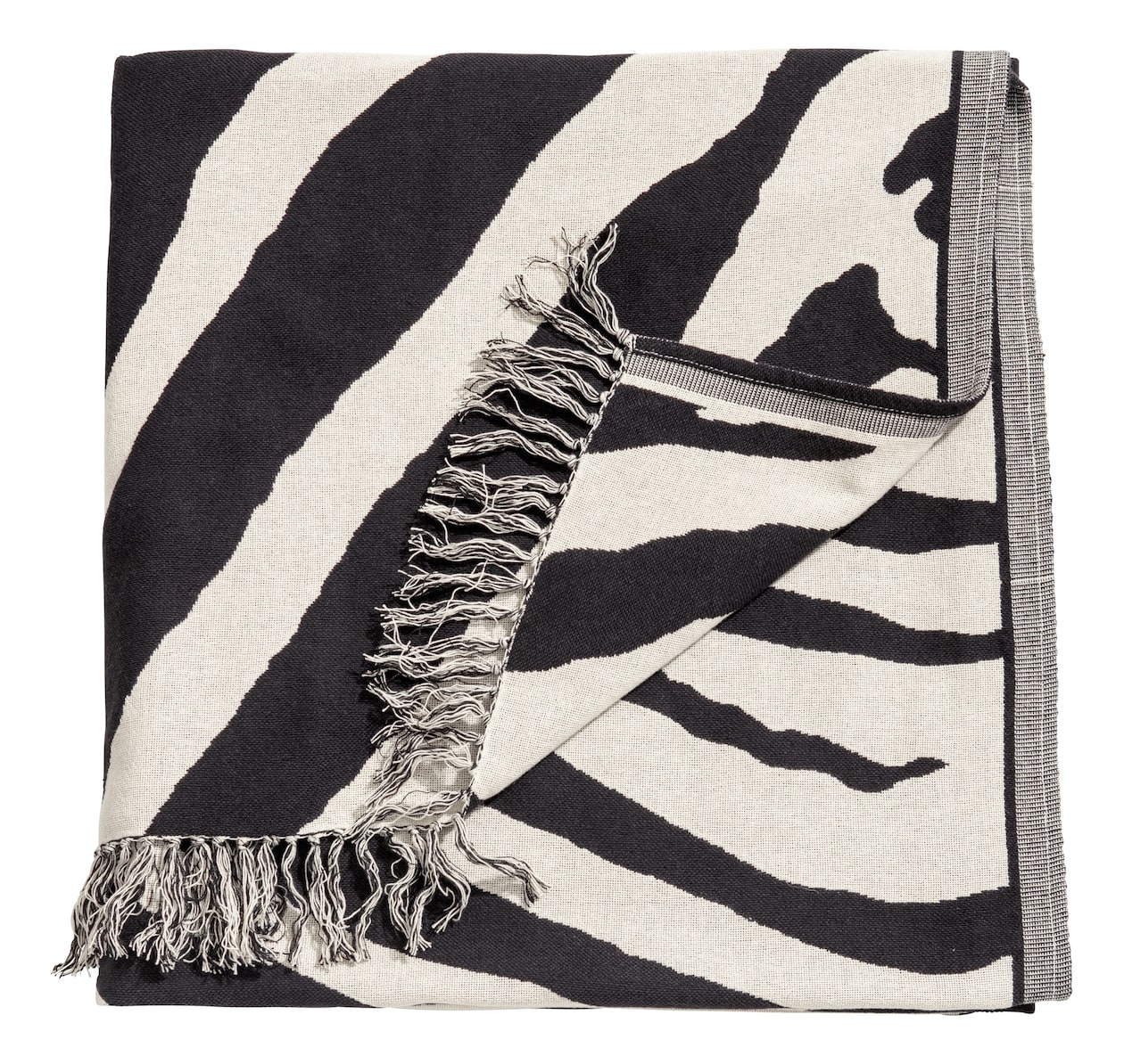 Estampado zebra - Preto/Estampado zebra - HOME | H&M PT
