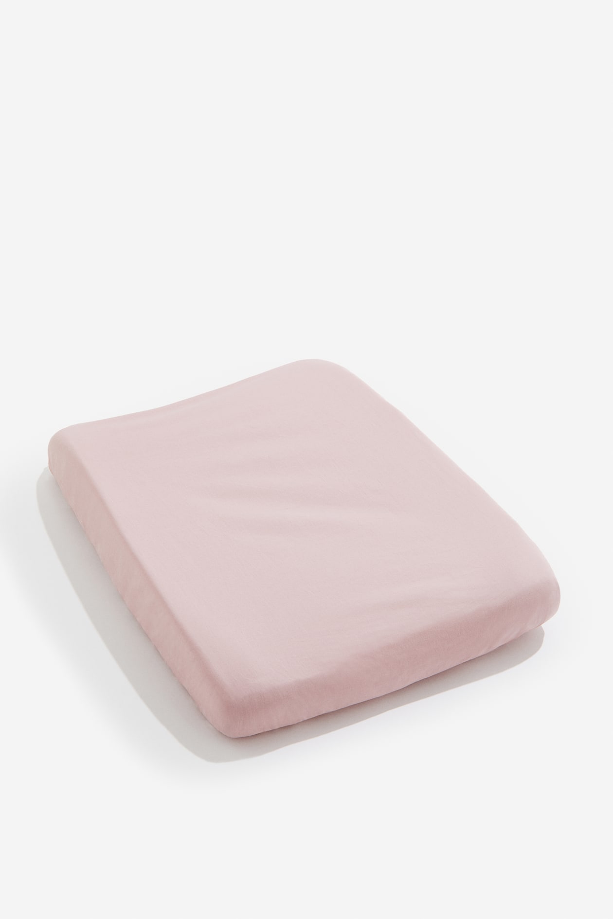 Light pink Cotton changing mat cover at H&M Home | H&M IN