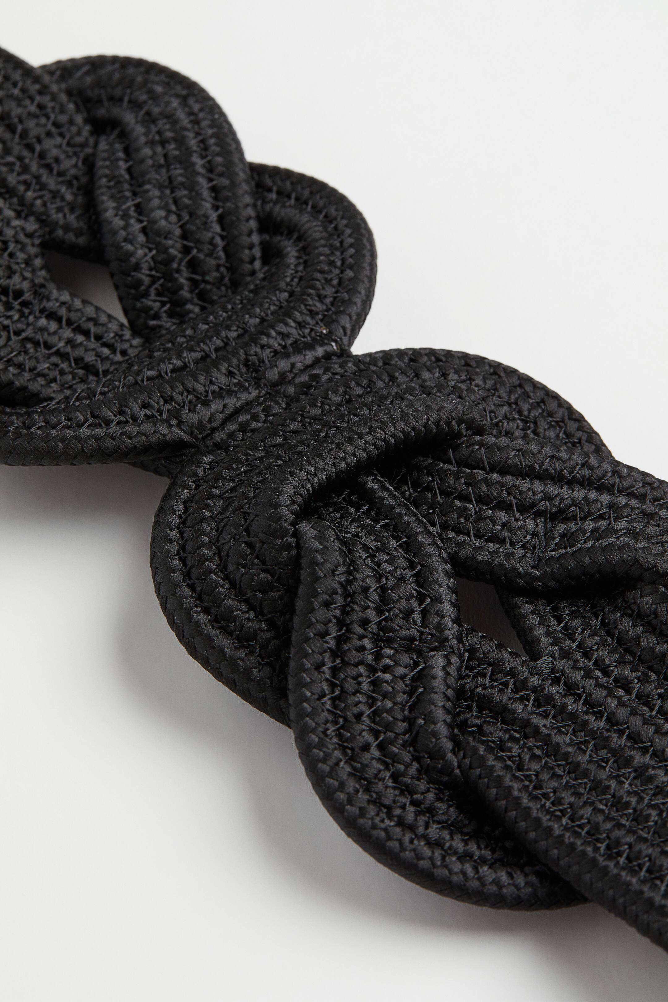 Rope waist belt - Black - Ladies | H&M GB