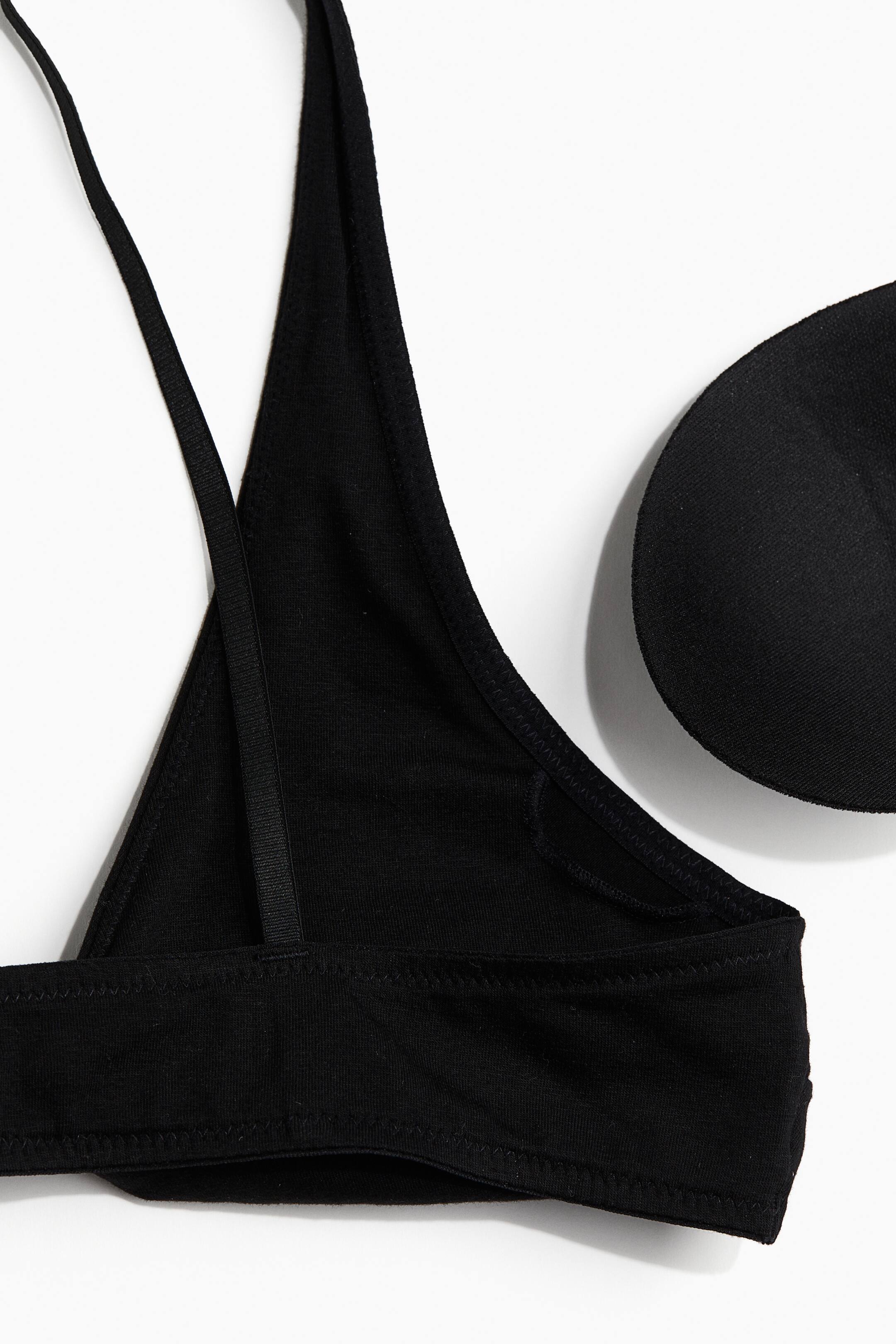 - Vatteret blød bh - Sort - DAME | H&M DK