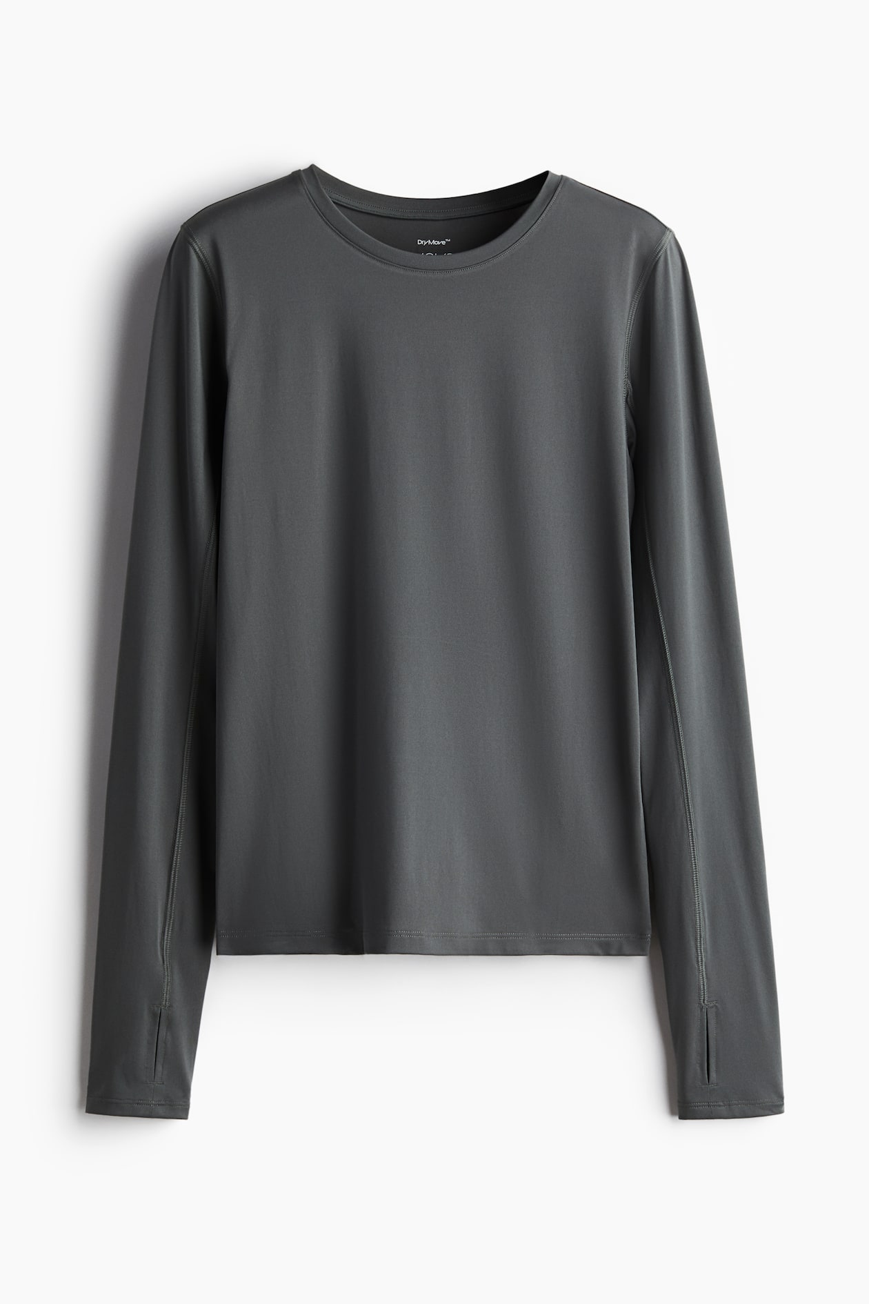 Top para correr Loose Fit con DryMove™ - Gris oscuro - Ladies | H&M MX