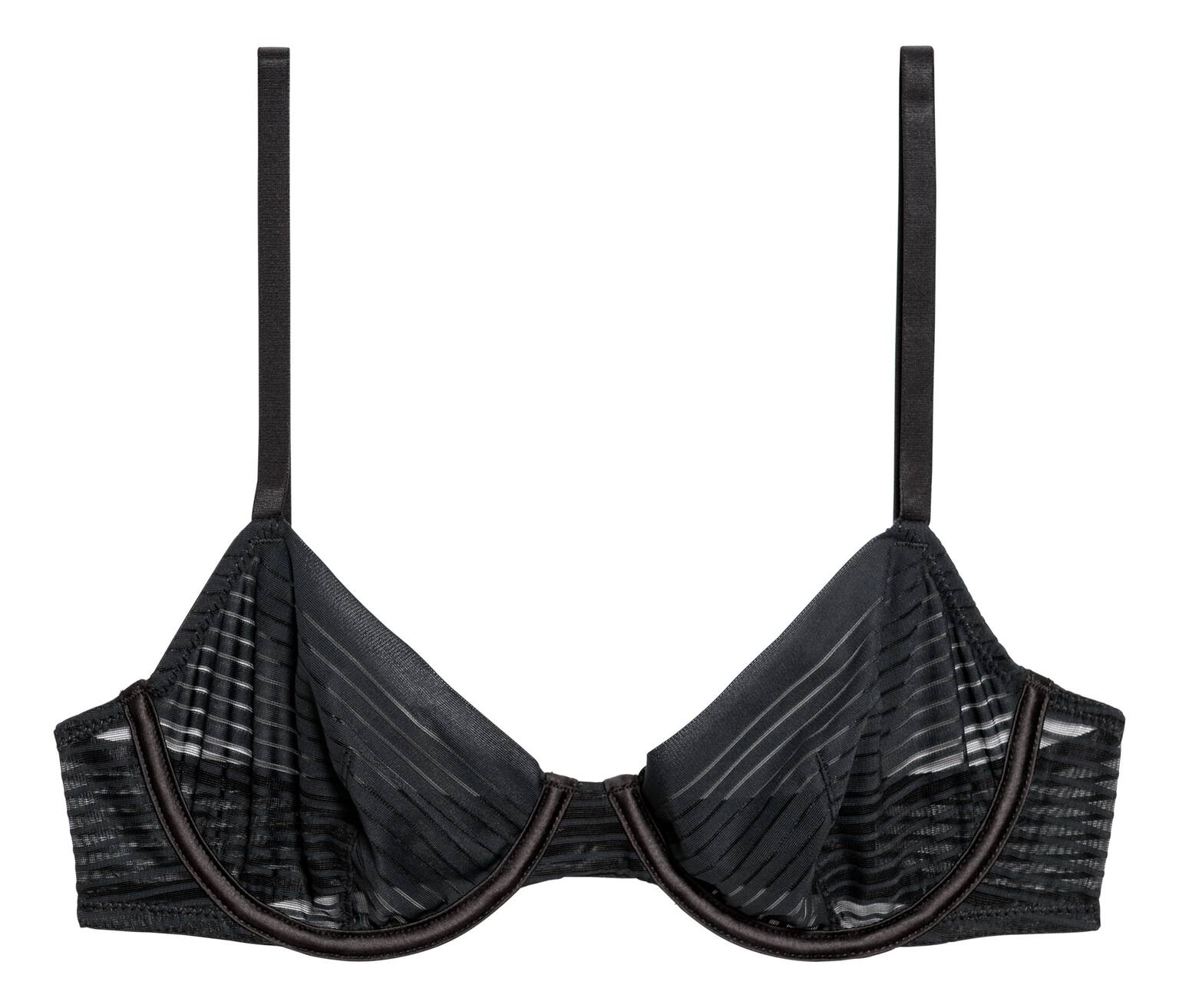 Microfiber Underwire Bra - Black - Ladies | H&M US