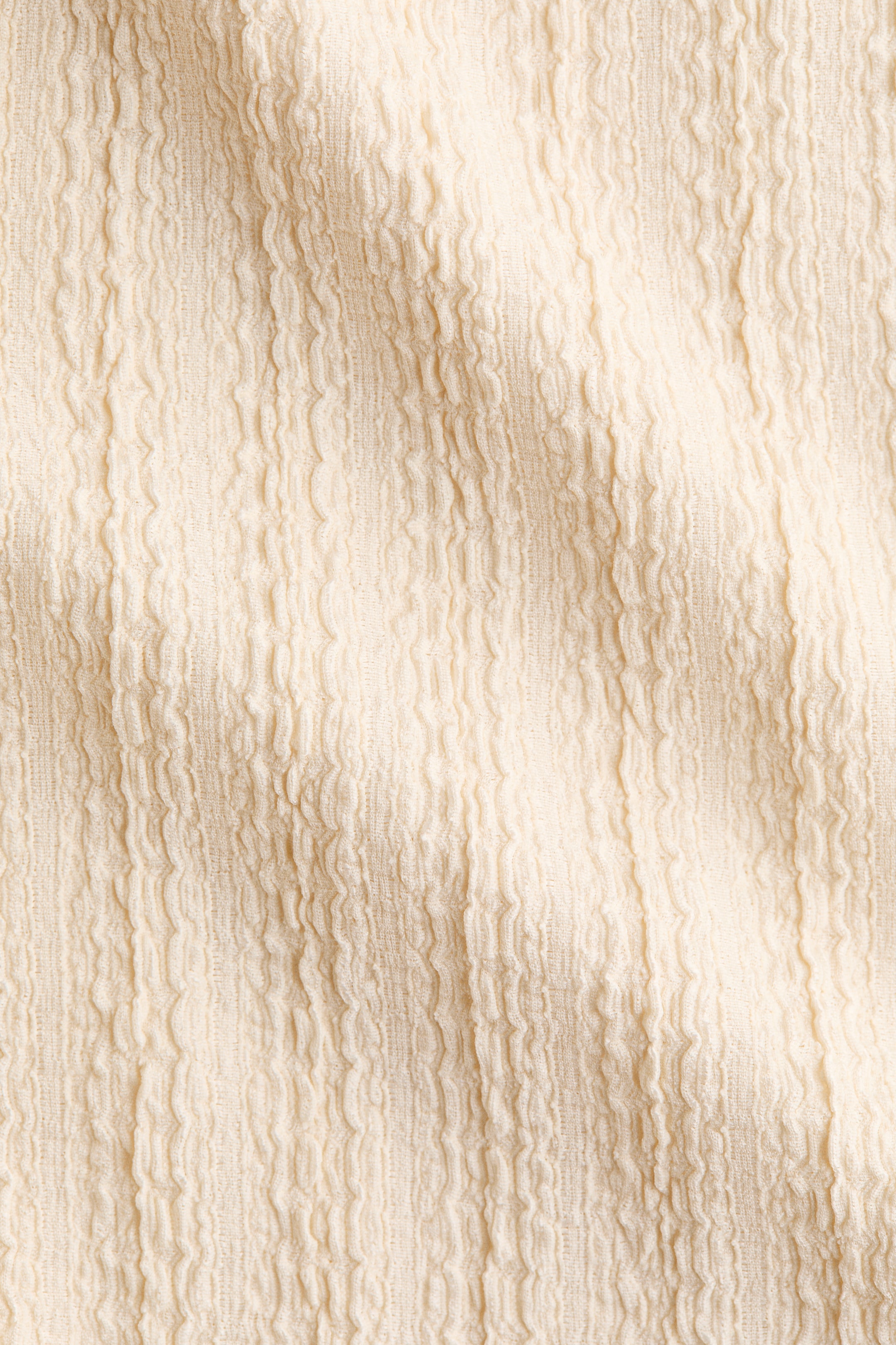 Textured jersey drawstring trousers - Light beige - Ladies | H&M IN