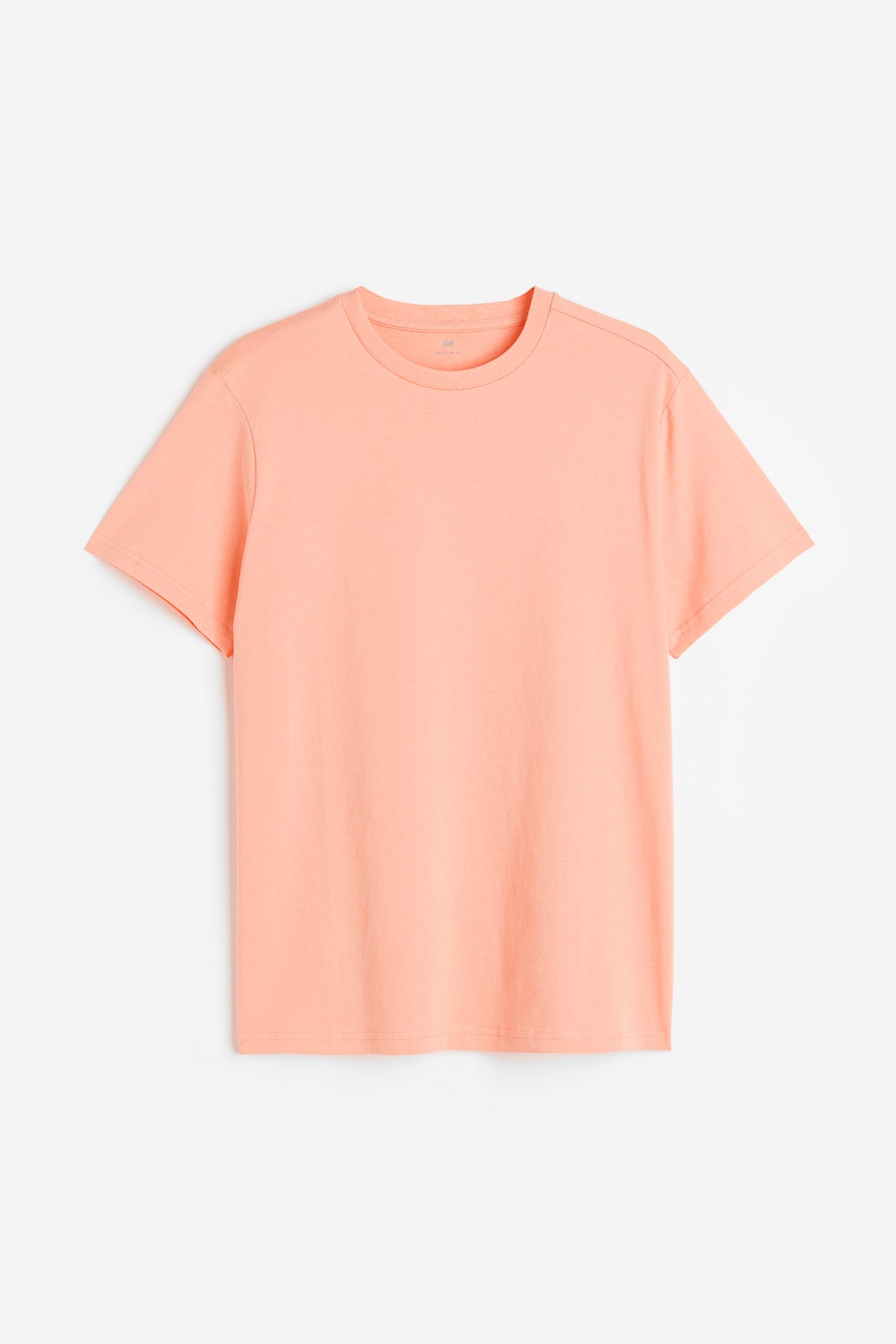 Regular Fit T-shirt - Peach pink - Men | H&M IN