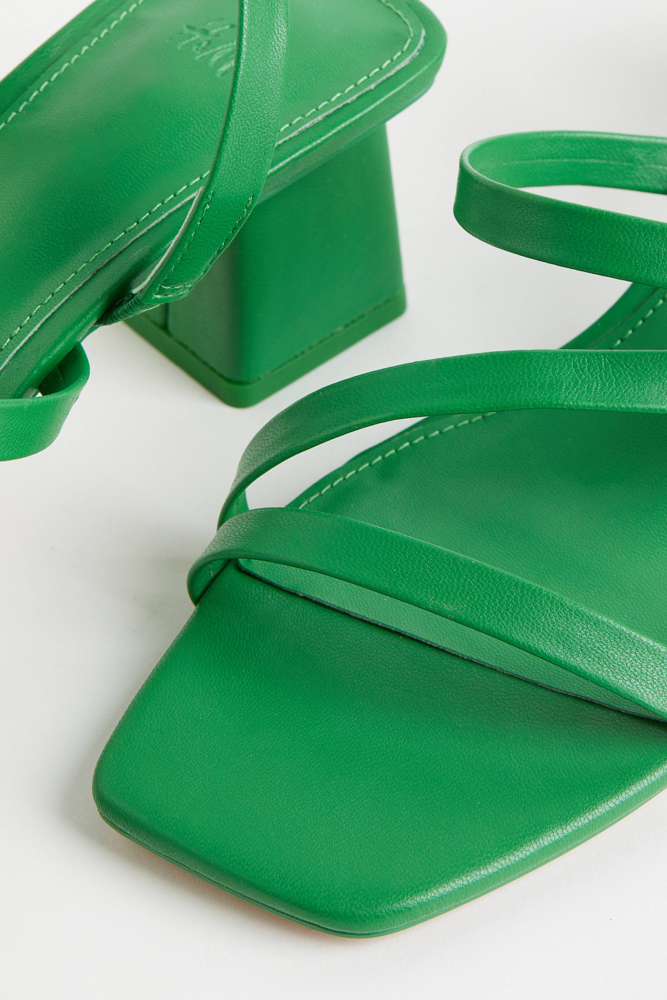 Sandaletten - Hoher Absatz - Grün - Ladies | H&M AT