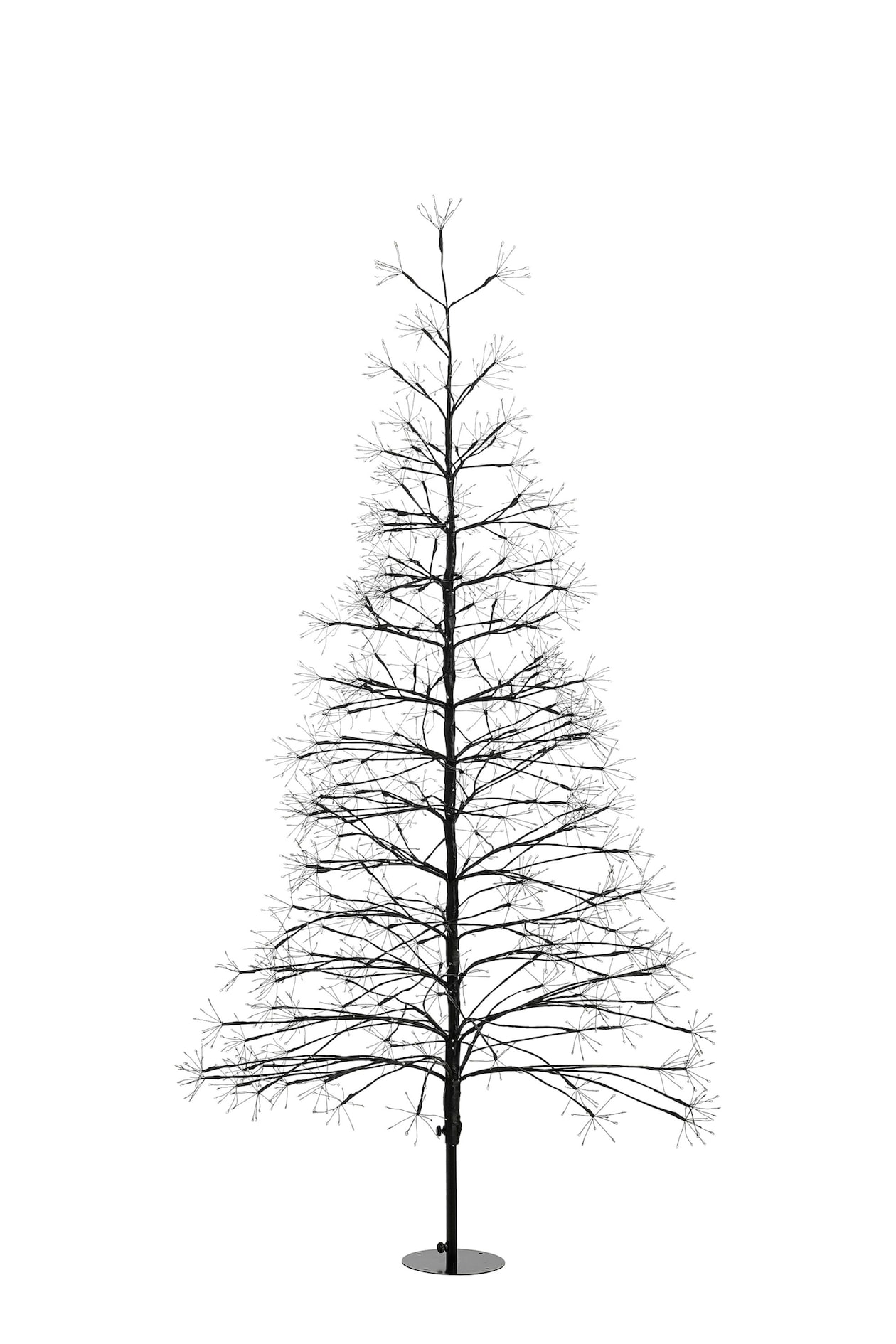 Lichterbaum Aus Metall Für Draußen - Schwarz - Luca Lighting - Home All ...