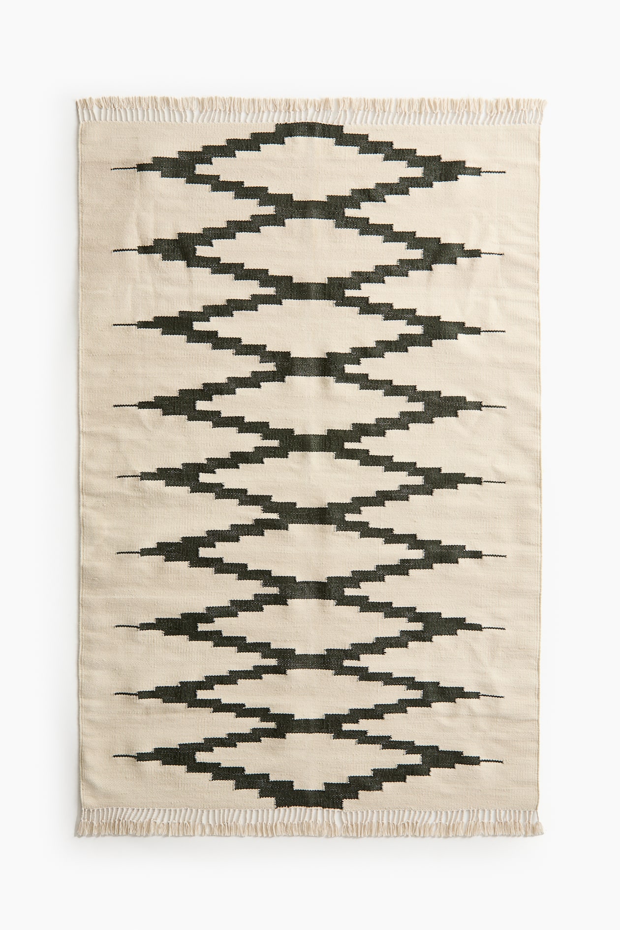 Beige/patterned Wool-Blend Rug at H&M Home | H&M US