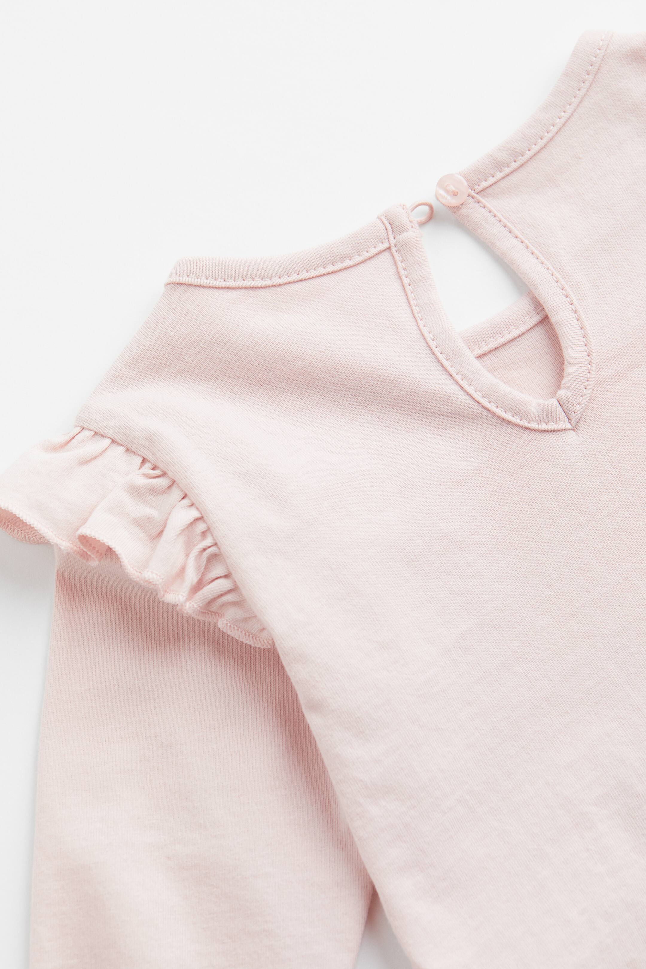 2-piece Printed Set - Light pink/Minnie Mouse - Kids | H&M US