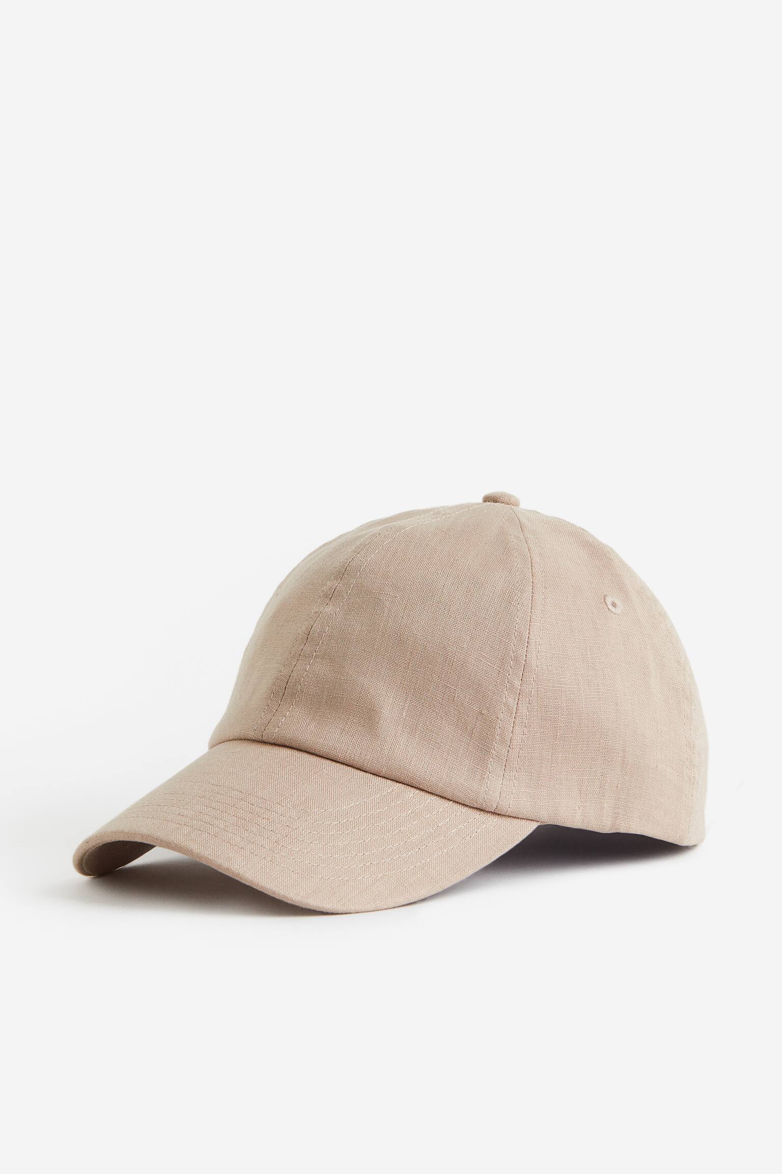 Linen cap - Greige - Ladies | H&M