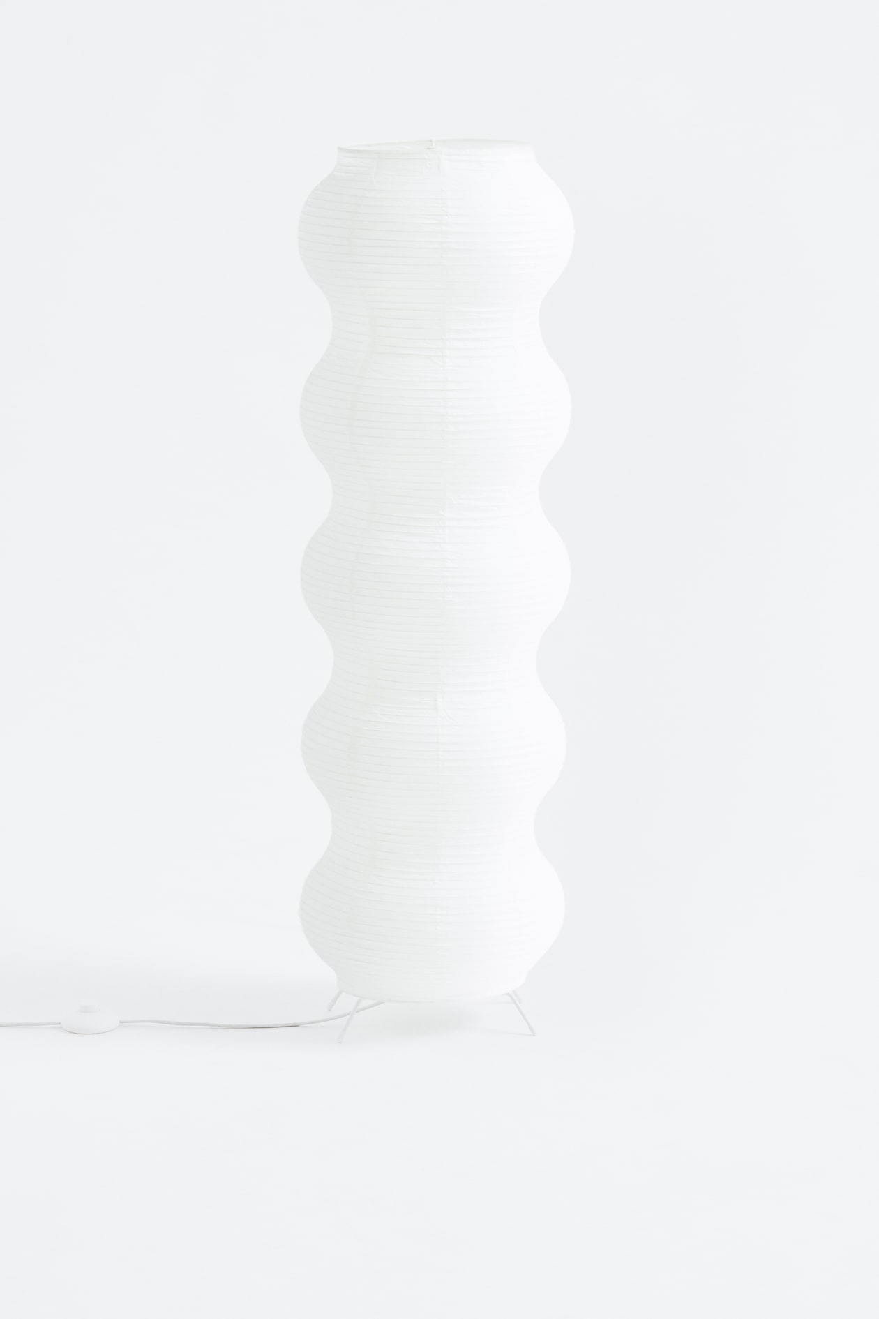 Golvlampa i rispapper - Vit - Home All | H&M SE