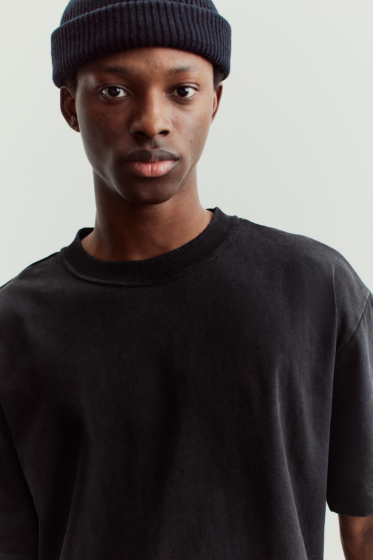 Loose-Fit Printed T-Shirt - Black/Raptor Ridge - Men | H&M CA