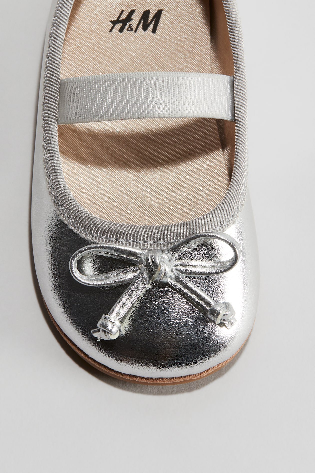 Silver-colored Ballet Flats for kids | H&M US