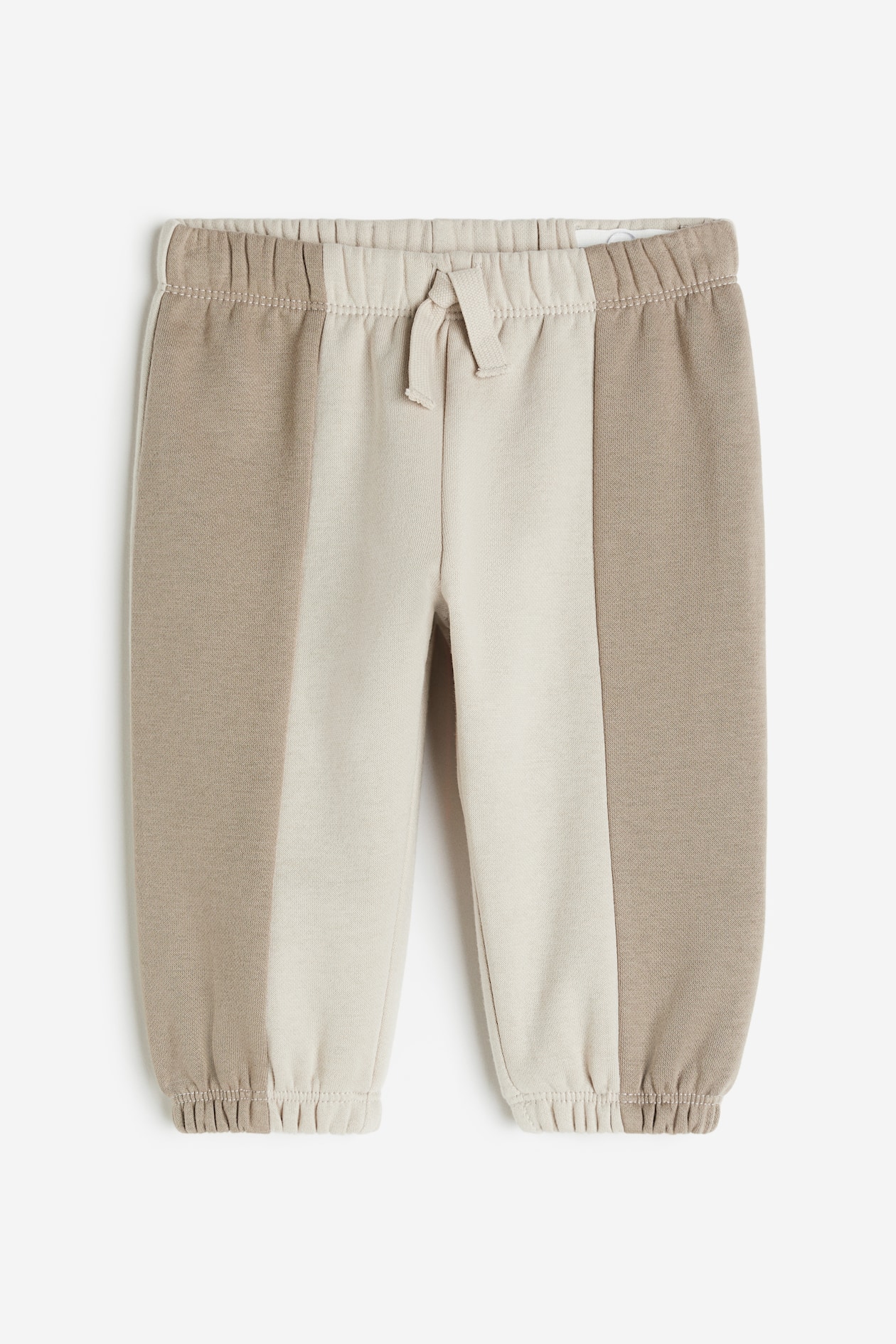 Joggers - Light beige/color-block - Kids | H&M PH