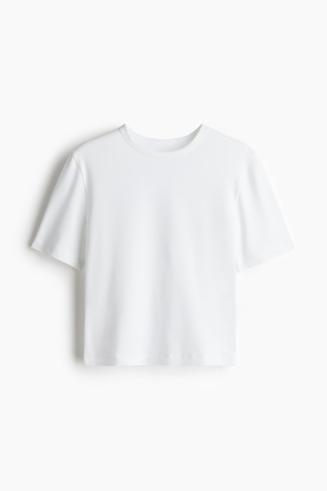 Women's White Sports Crop Top with DryMove™ | H&M CA