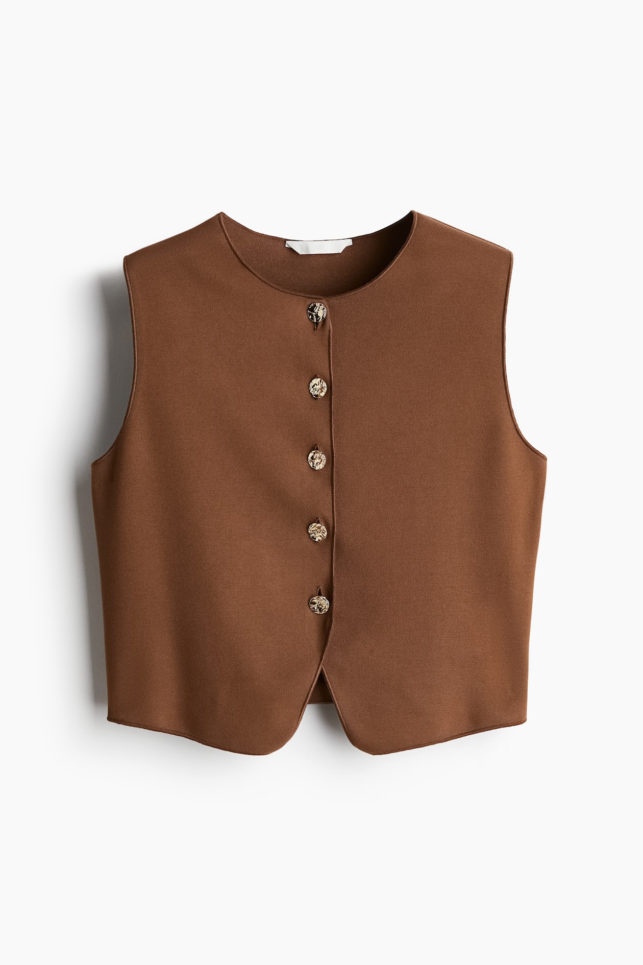 Women's Brown Jersey Vest | H&M US