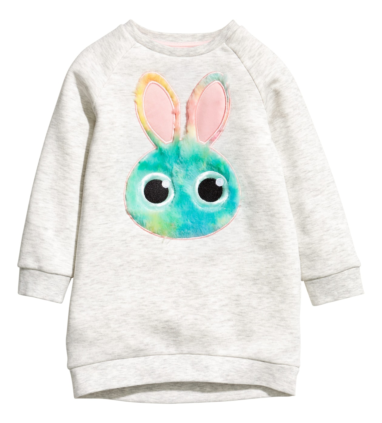 Sweatshirt with Motif - Light gray/rabbit - Kids | H&M US