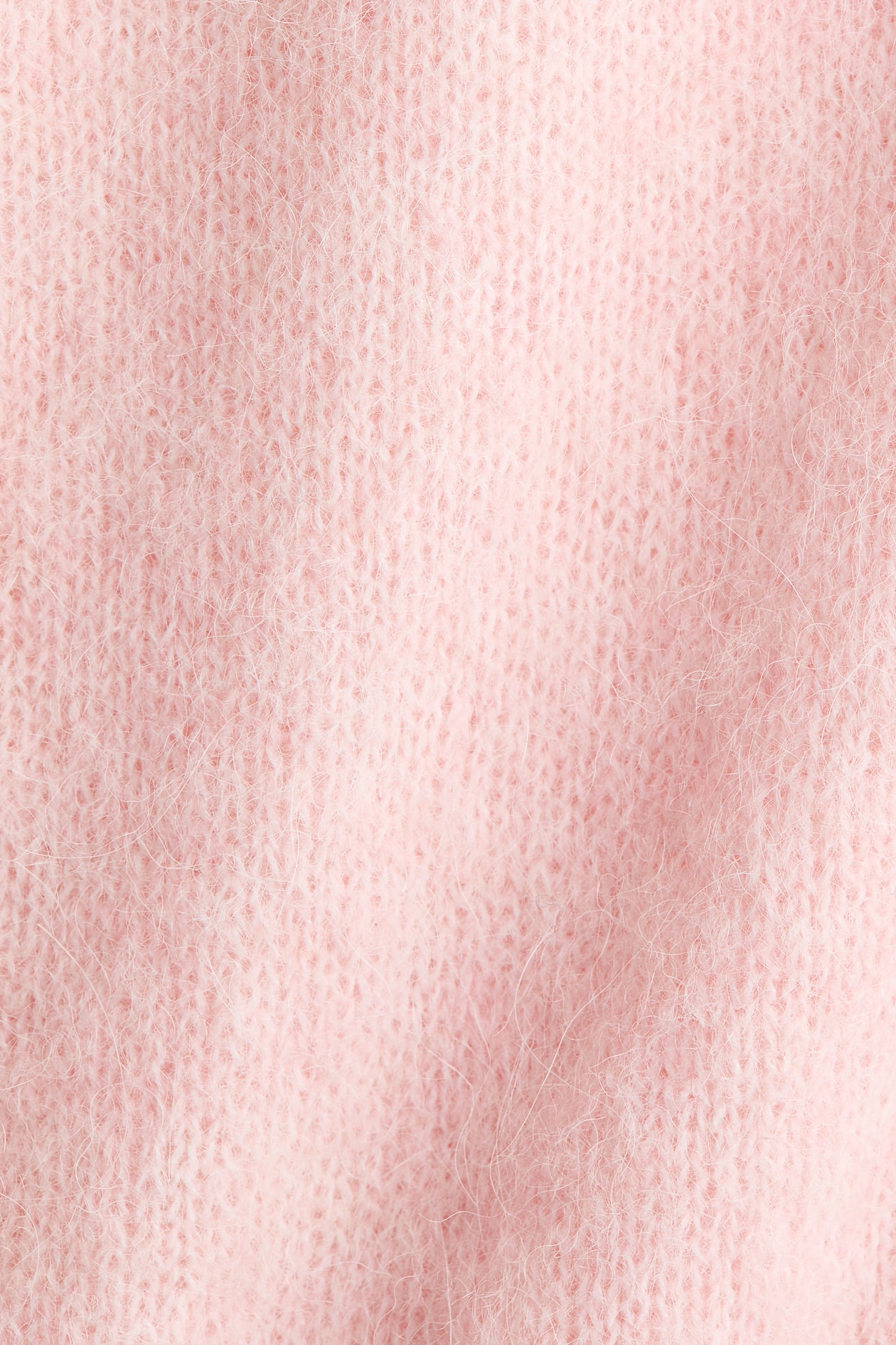 Oversized alpaca-blend jumper - Light pink - DAM | H&M SE