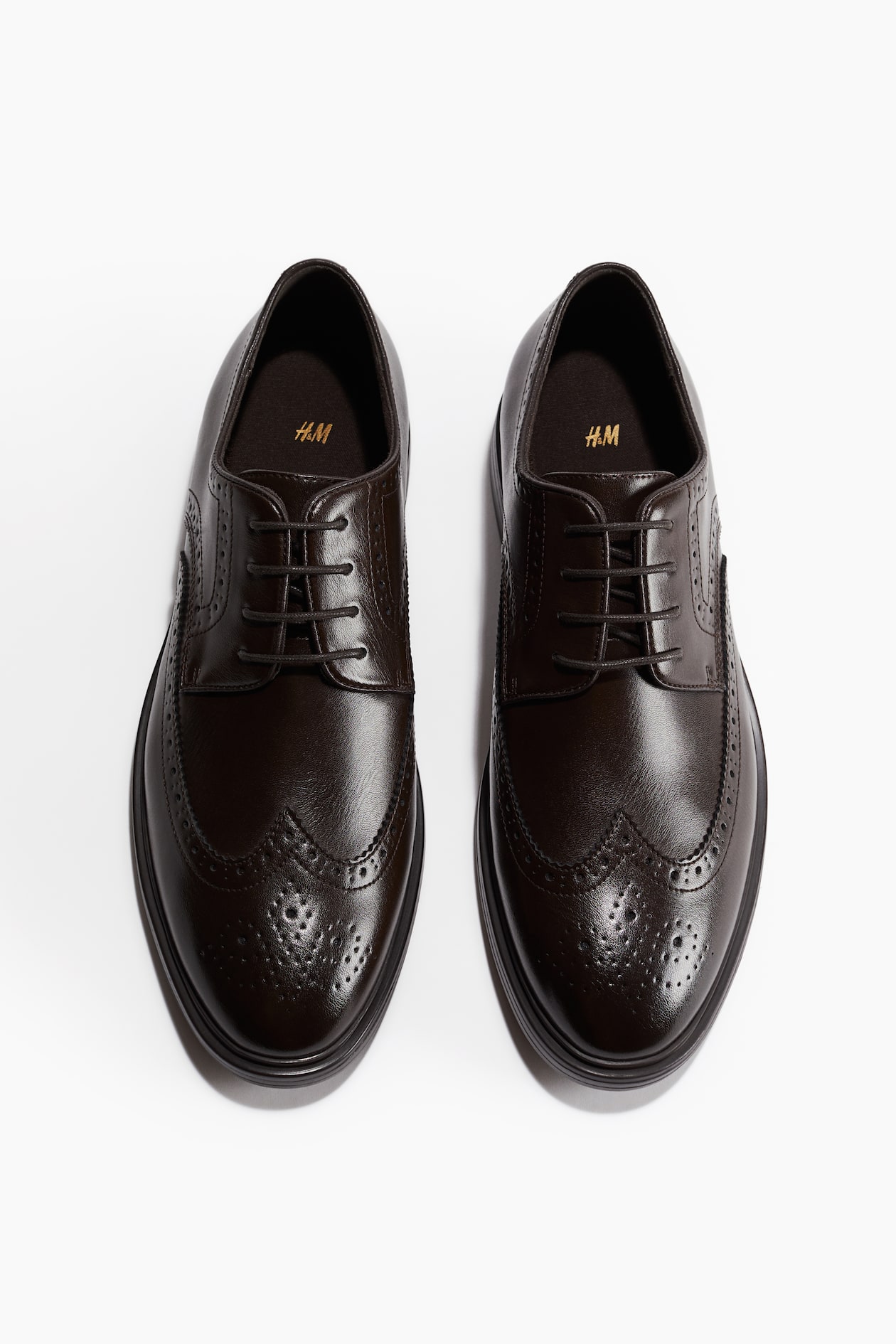 Men’s Dark brown Derby Shoes | H&M US