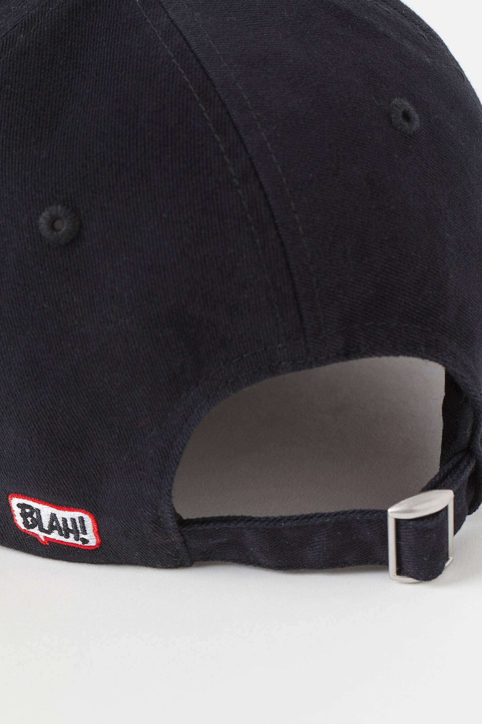 Embroidered-detail Cap - Black/Snoopy - Men | H&M US