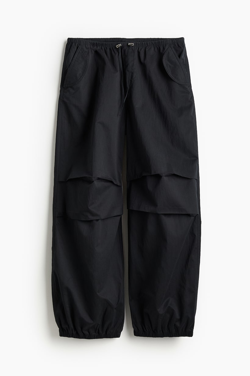 Parachute Pants - Black - Ladies | H&M US