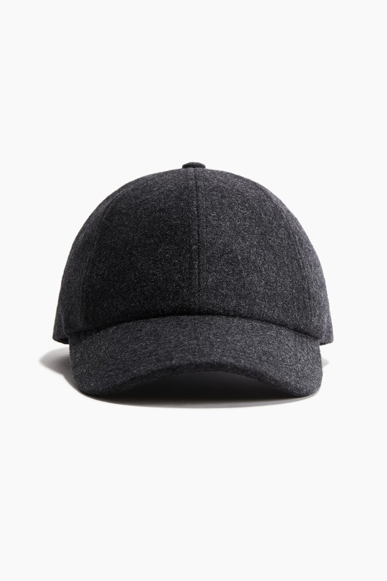Wool-blend Cap - Dark gray - Ladies | H&M US