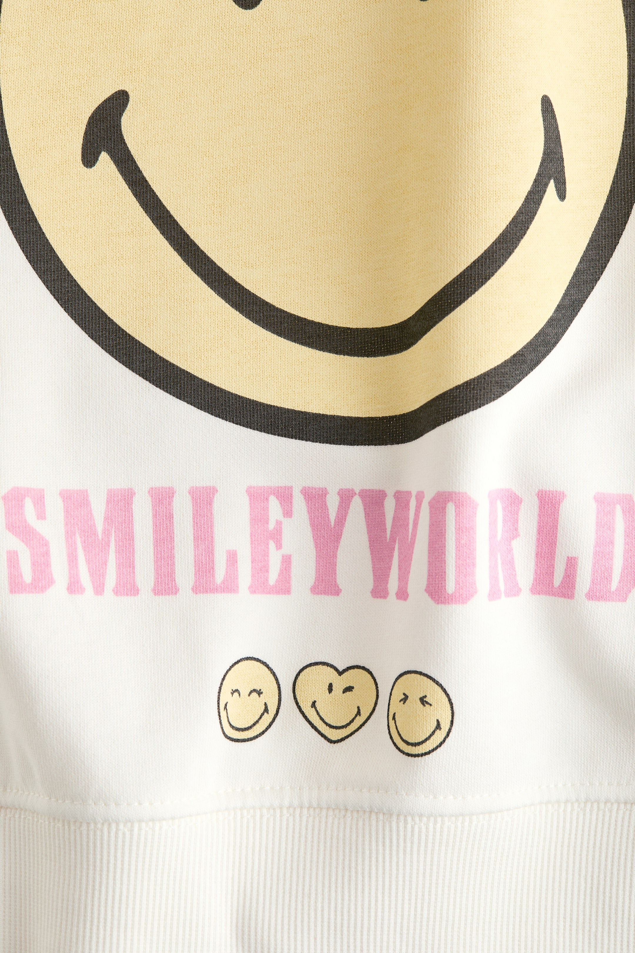 White/SmileyWorld® Oversized printed sweatshirt for kids | H&M GB