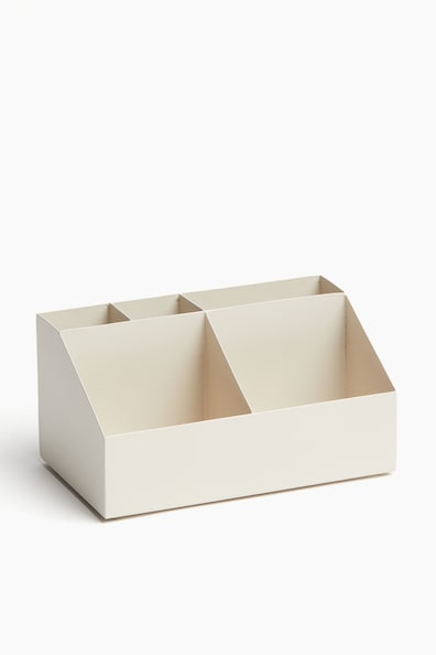 Metal Storage Box - Light beige - Home All | H&M US