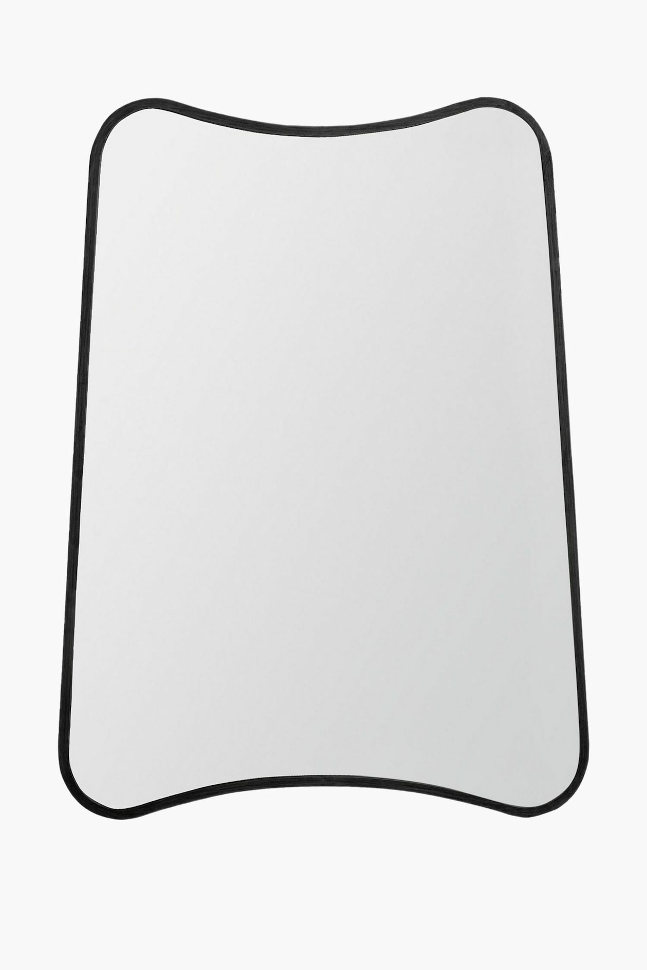Black Curved Edge Mirror 61 X 81cm at H&M Home | H&M GB