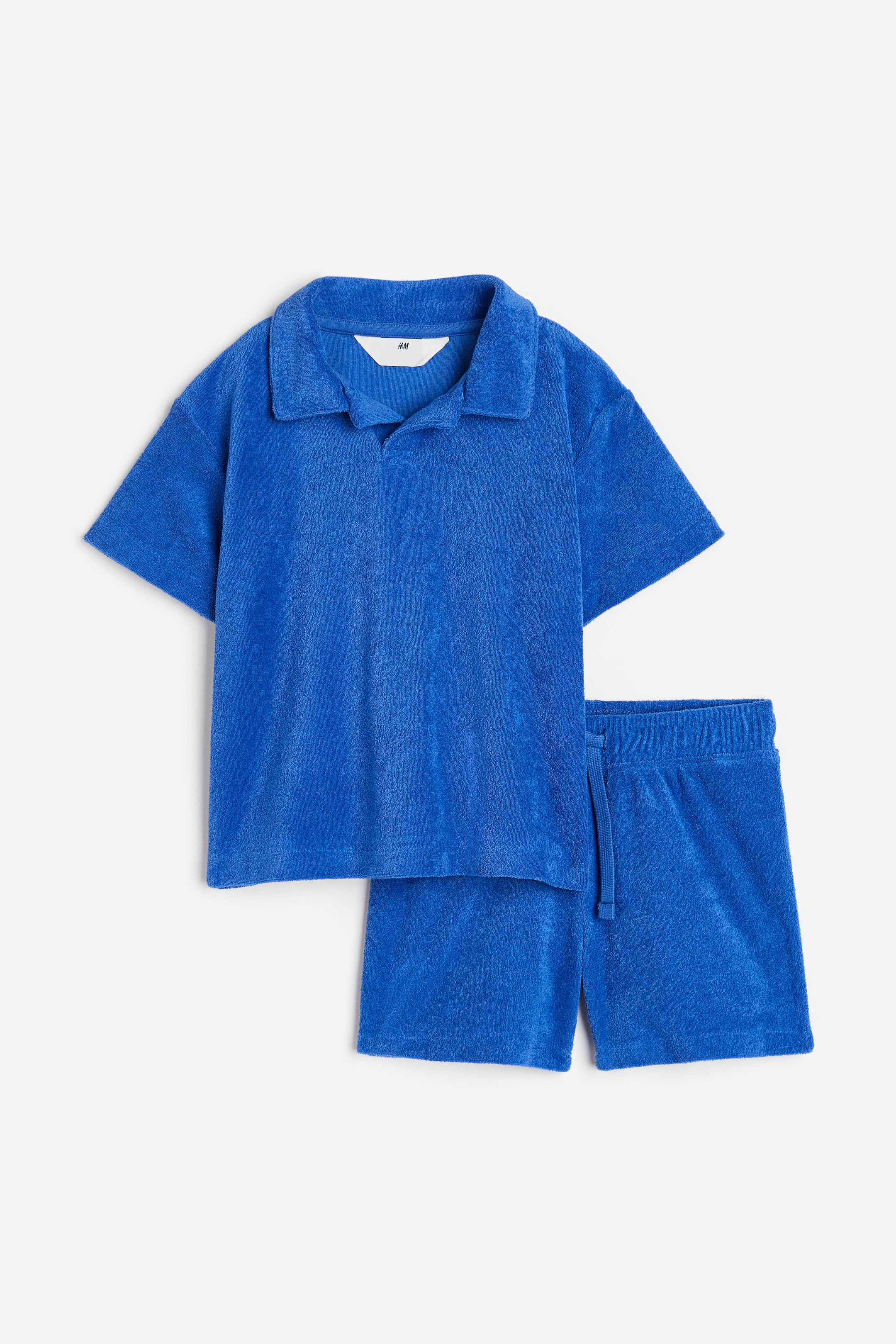 2-piece terry set - Bright blue - Kids | H&M IN