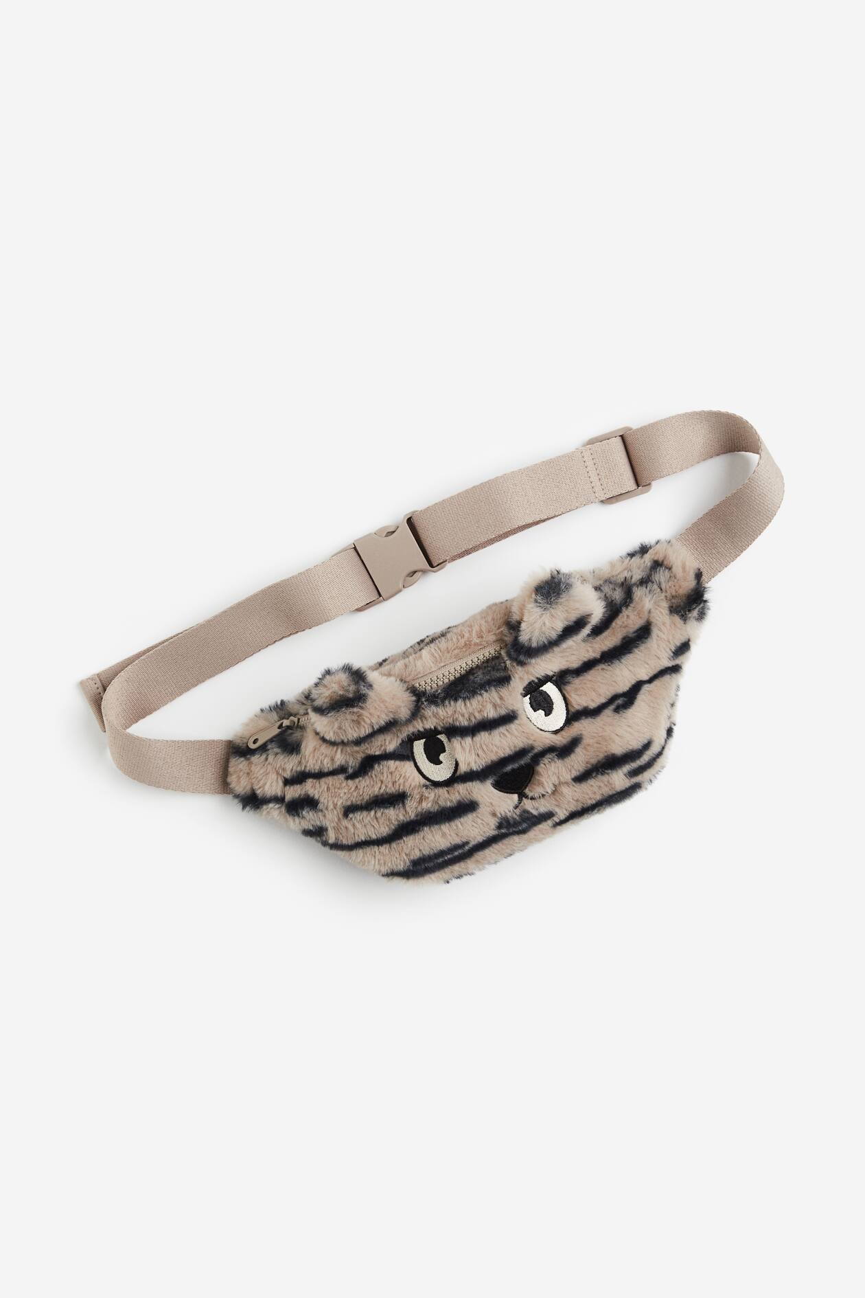 Pusete multifunksjonell veske - Lys beige/Tiger - BARN | H&M NO