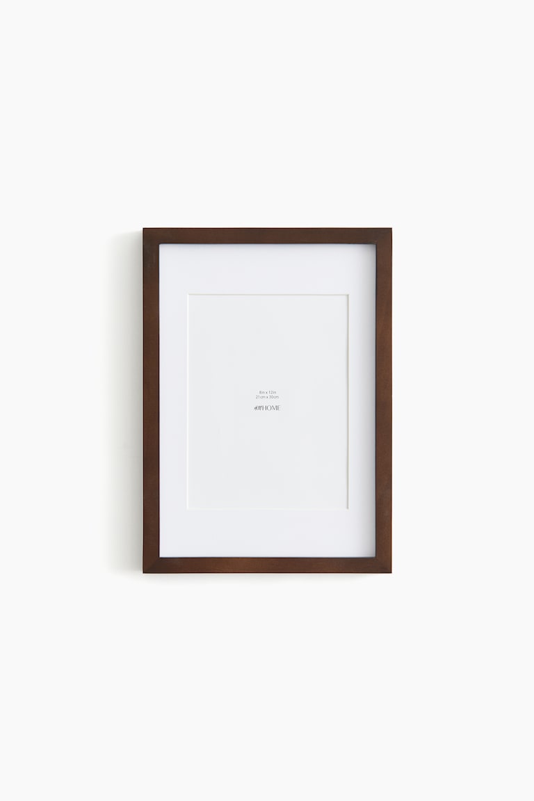 Dark brown Wooden Frame at H&M Home | H&M US