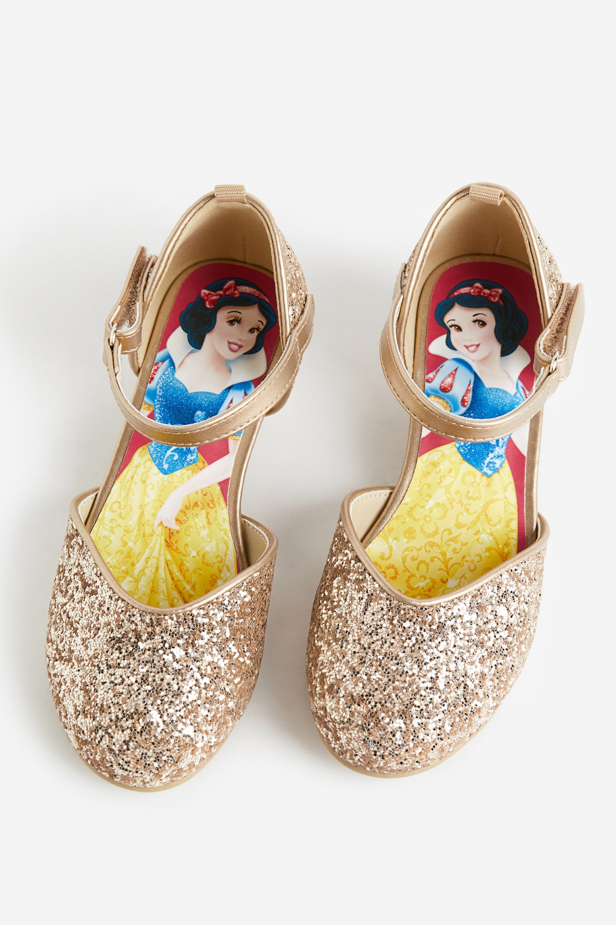 Gold-colored/Snow White Glittery Shoes for kids | H&M CA