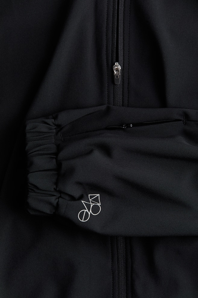 Windproof Activewear Jacket with DryMove™ - Black - Ladies | H&M US